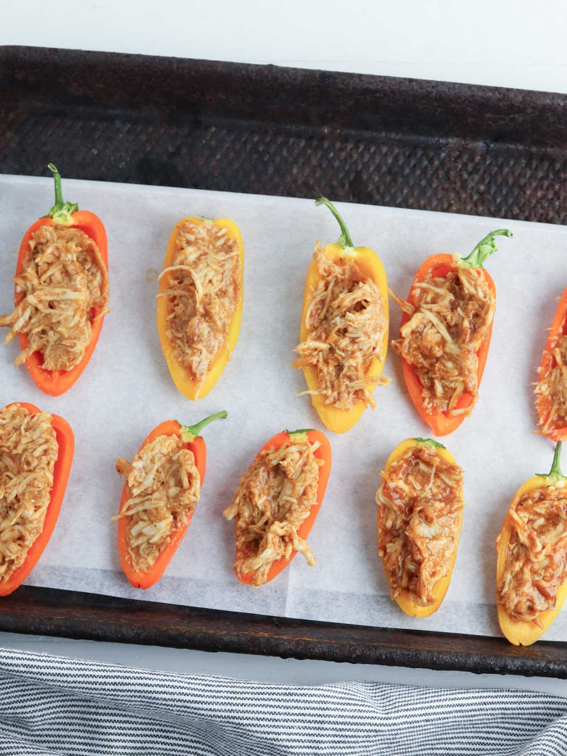 BBQ Stuffed Mini Peppers – The Ultimate Party Appetizer!