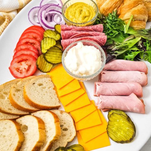 DIY Mini Sandwich Board for Parties, Showers, and Sandwich Bars