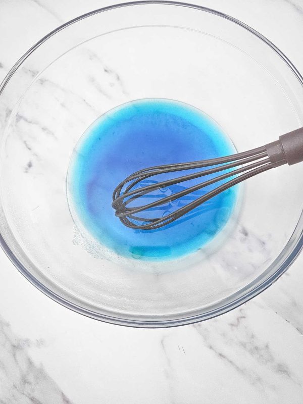 Fun Berry Blue Jello Cloud Mousse
