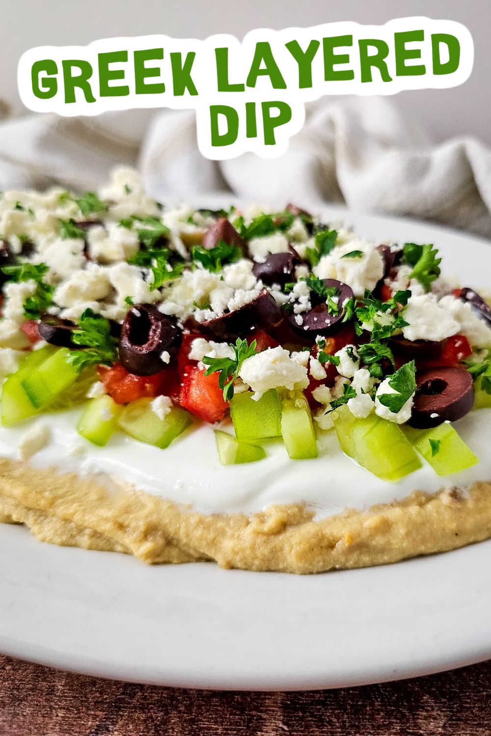 Greek Layered Dip - The Ultimate Mediterranean Appetizer
