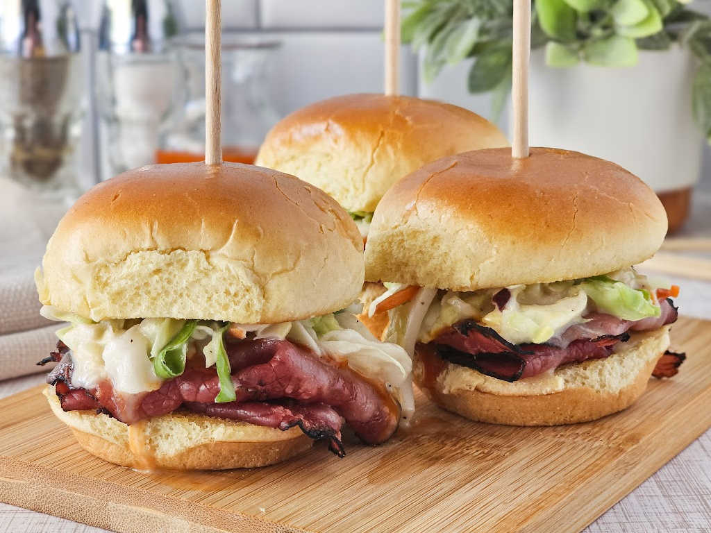 Pastrami Slaw Sliders - Easy & Flavor-Packed Party Sandwiches