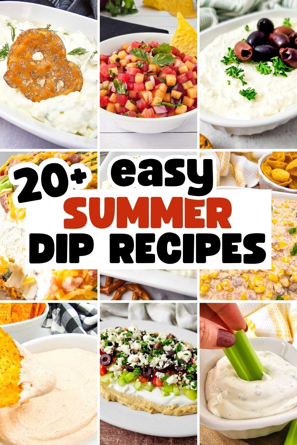20+ Easy Summer Dip Recipes for Parties, Picnics, and BBQs