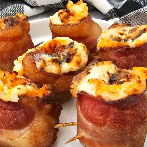 Air Fryer Pig Shots - Easy Bacon Wrapped Appetizer