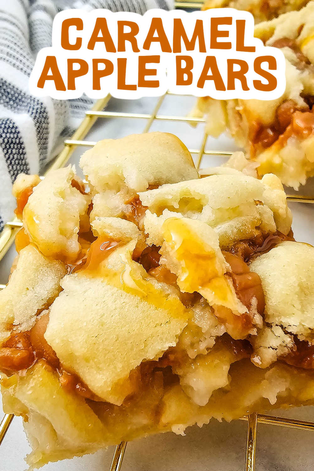 Gooey Caramel Apple Bars – Easy Fall Dessert Recipe