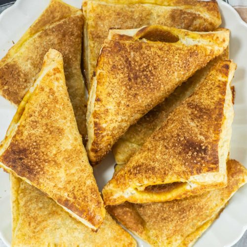 Easy Pumpkin Turnovers Recipe with Puff Pastry