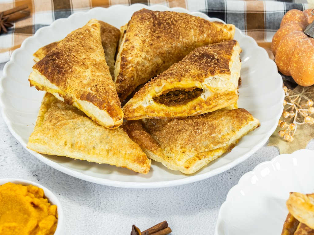 Easy Pumpkin Turnovers Recipe with Puff Pastry