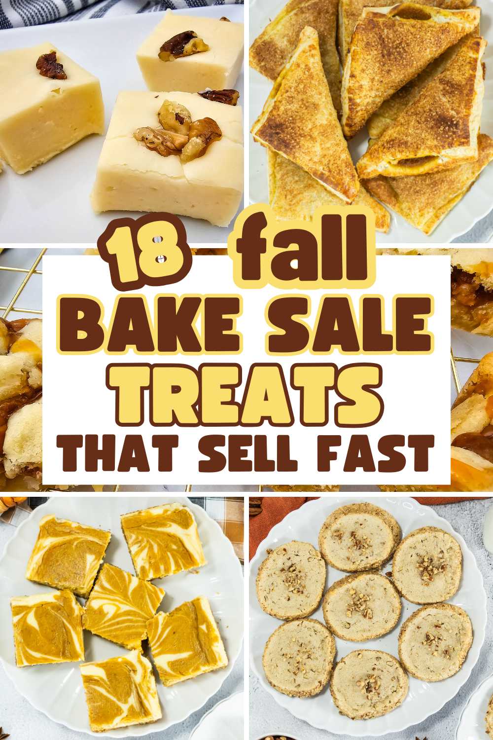 18 Easy Fall Bake Sale Treats - Dessert Ideas that Sell Fast