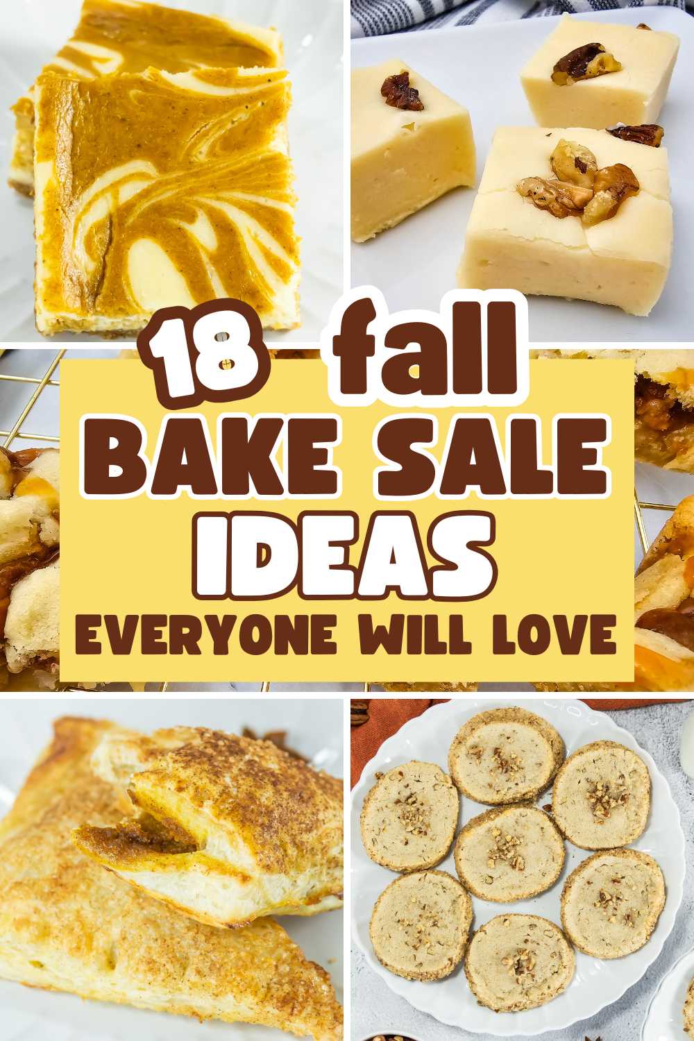 18 Easy Fall Bake Sale Treats - Dessert Ideas that Sell Fast