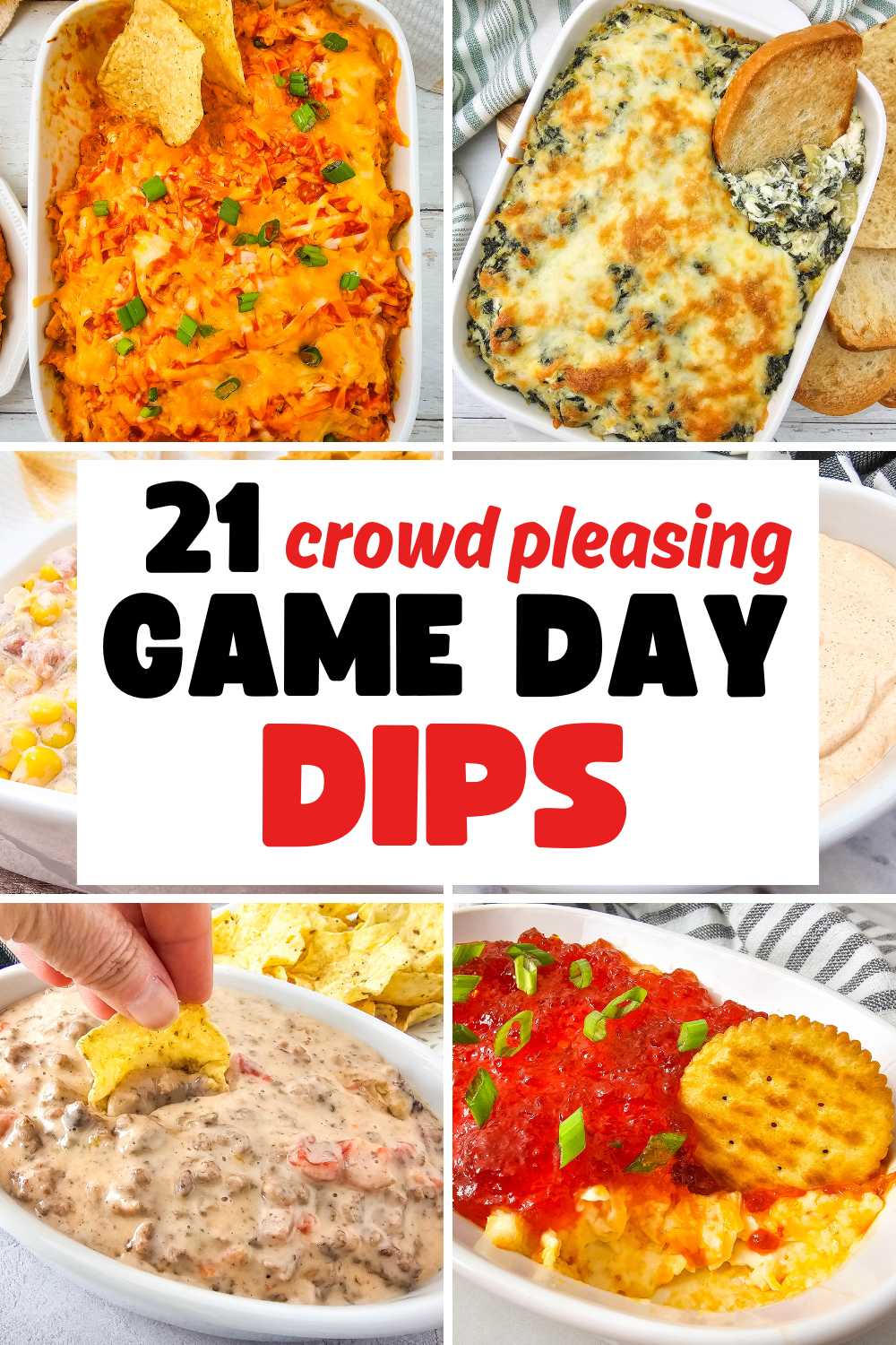 21 Easy Game Day Dips - Football Party Snacks for Any Crowd