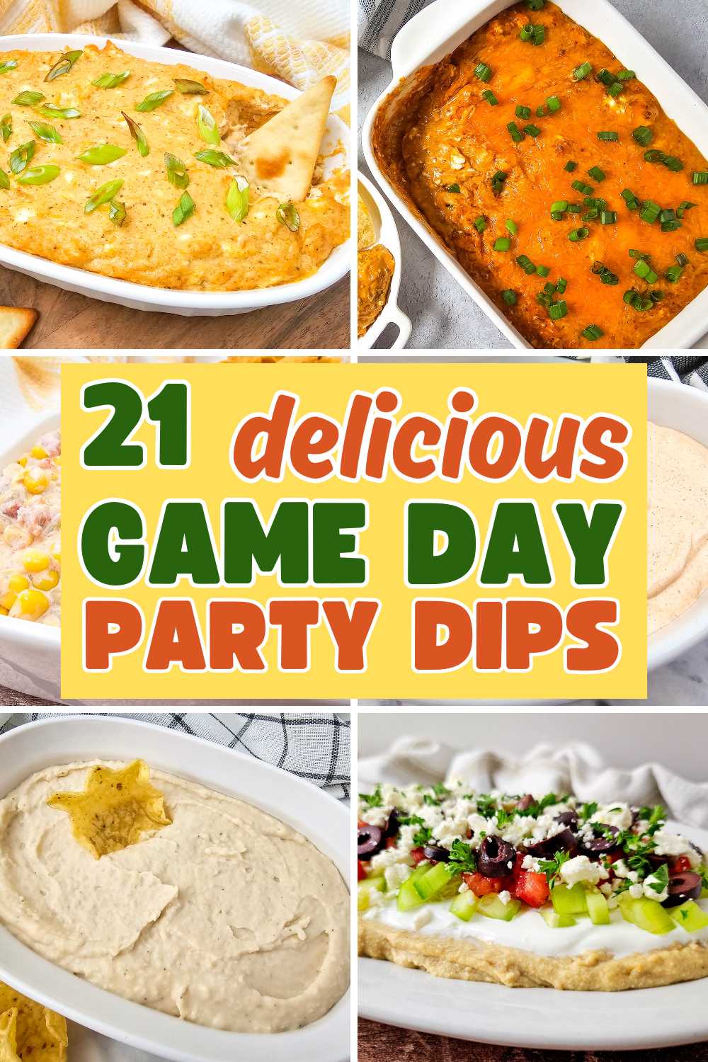 21 Easy Game Day Dips - Football Party Snacks for Any Crowd