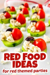 Must-Try Red Food Ideas for Red Themed Parties