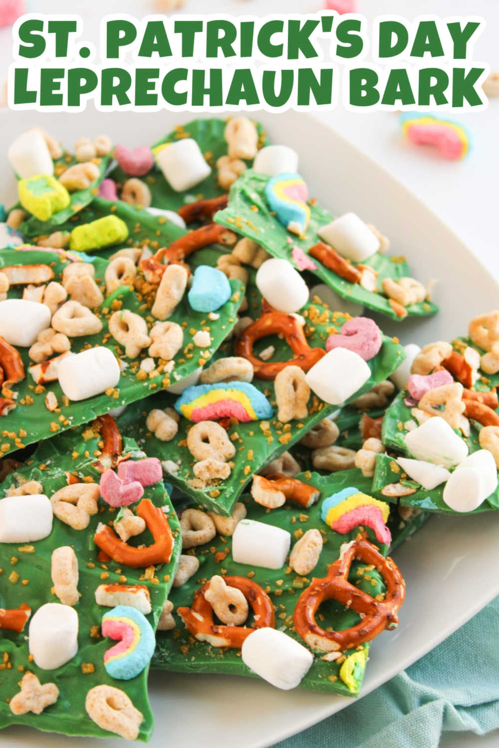 Easy Leprechaun Bark Recipe (No-Bake St. Patrick’s Day Treat)