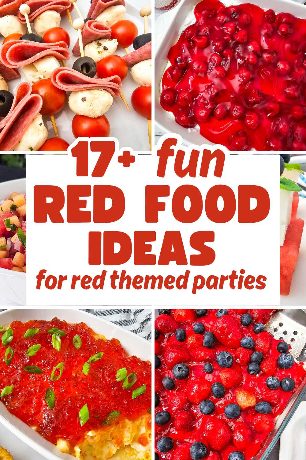 Must-Try Red Food Ideas for Red Themed Parties