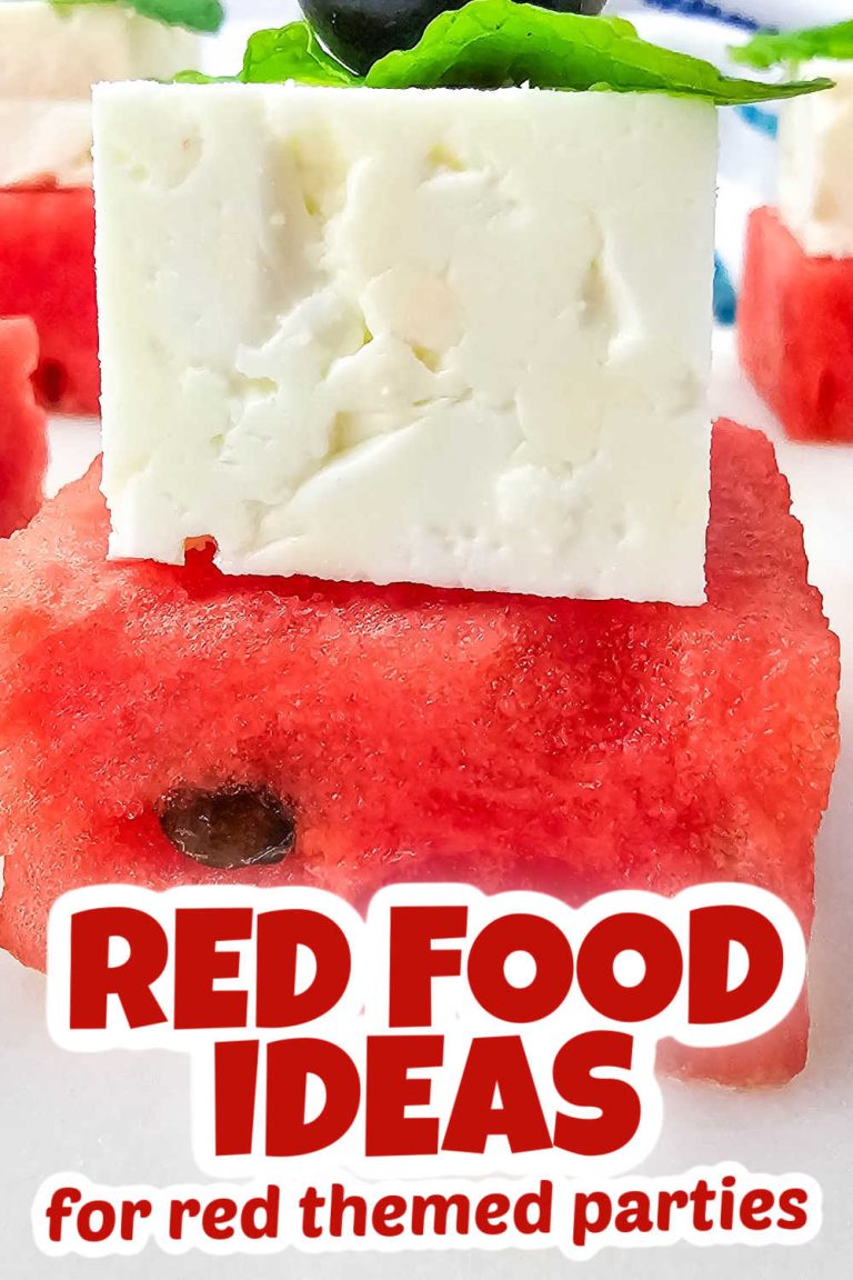 Must-Try Red Food Ideas for Red Themed Parties